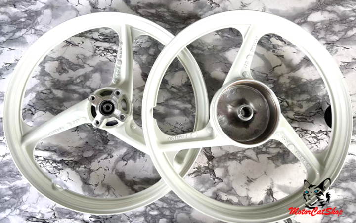 🔥Enkei Sport Rim 3 Batang Putih 🔥 Yamaha Ego LC , 3 Batang Putih , Size ...