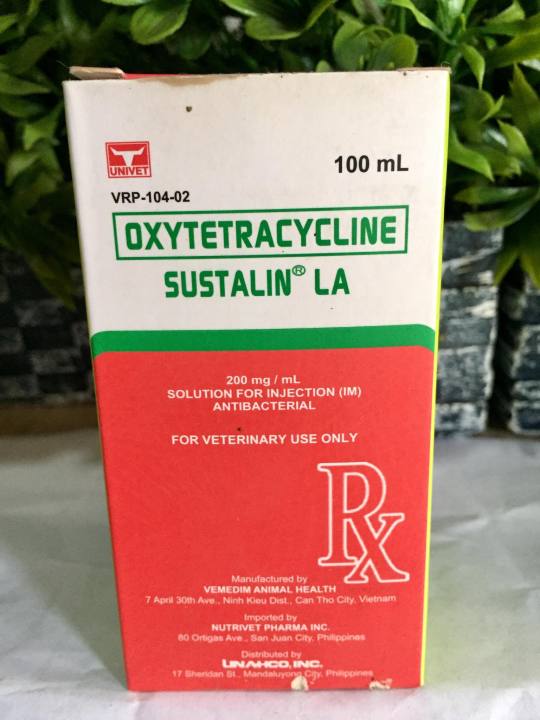 Sustalin LA (Oxytetracycline) 100 mL | Lazada PH
