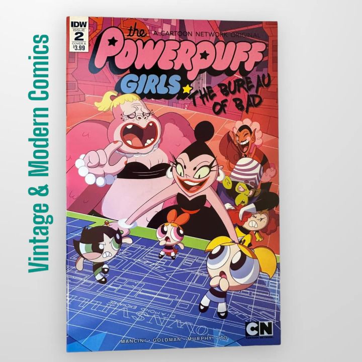 Powerpuff Girls The Bureau of Bad 2 A Published Dec 2017 by IDW ...
