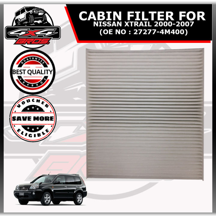 CABIN FILTER For Nissan Xtrail 2000-2007 (27277-4M400) | Lazada PH