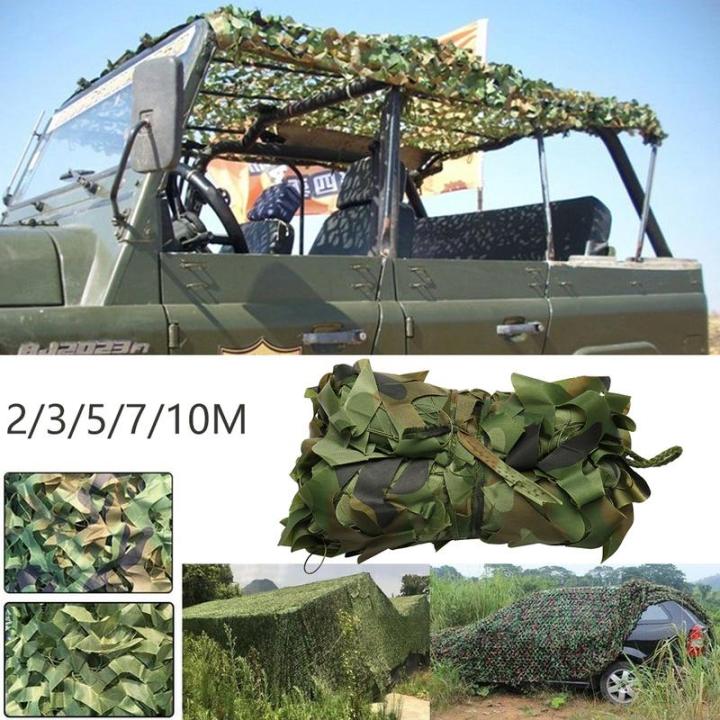 3m 5m 10m Camouflage Nets Military Army Training Tent Shade Outdoor ...