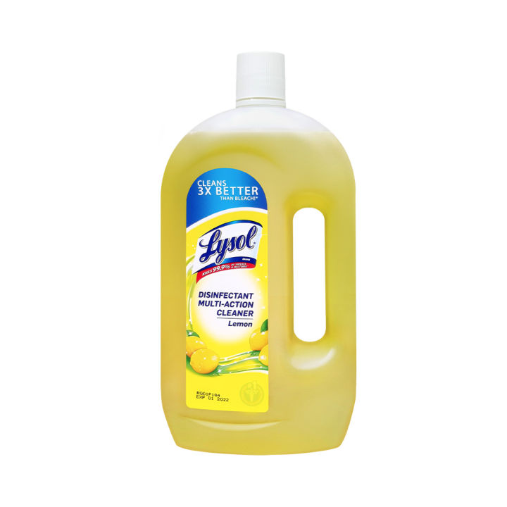 Lysol Disinfectant Multi-Action Cleaner Lemon 900ml | Lazada PH
