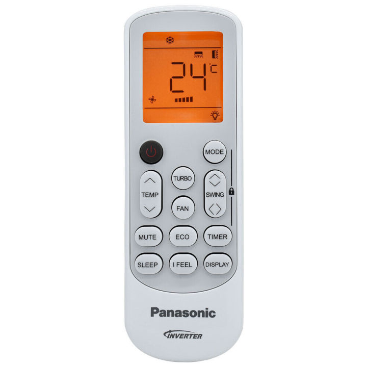 New For Panasonic INVERTER LED Air Conditioner Remote With Backlight ...