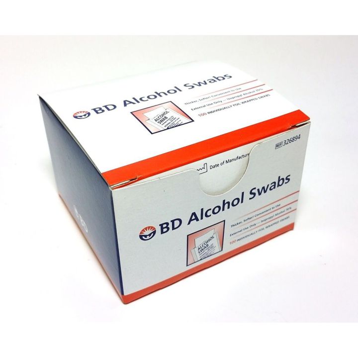 BD Alcohol Swab (100 Pieces Per Box) | Lazada