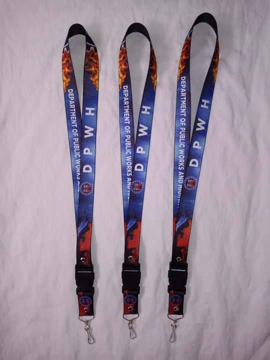 DPWH ID LACE LANYARD SLING ID HOLDER | Lazada PH