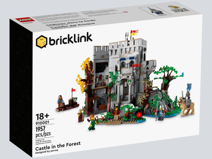 [MrBrickHunt] Lego Bricklink 910001 Castle In The Forest | Lazada
