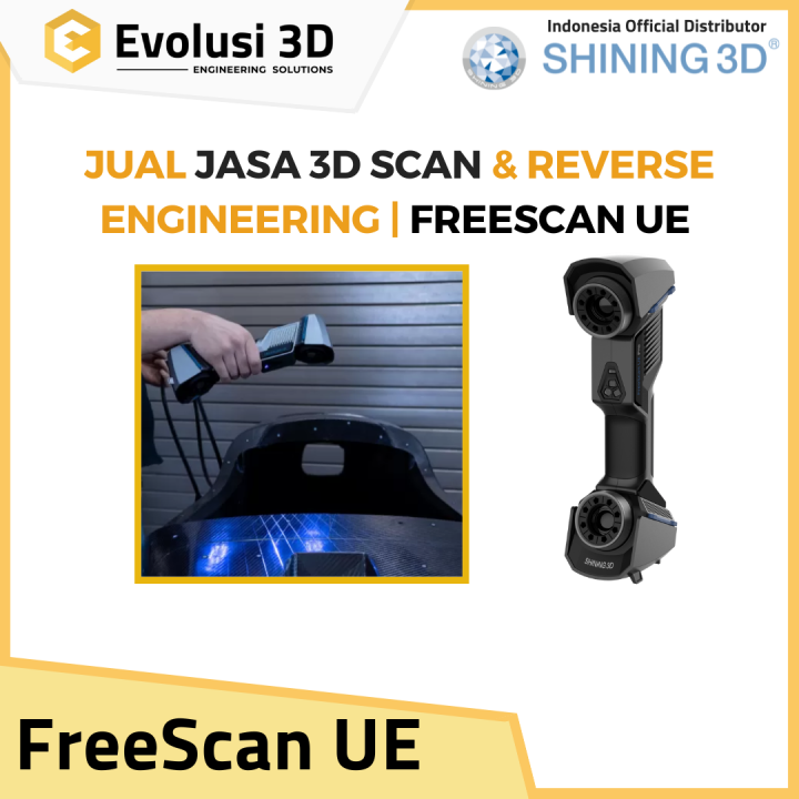 Jasa 3D Scan | Freescan UE Series | SHINING 3D | Lazada Indonesia