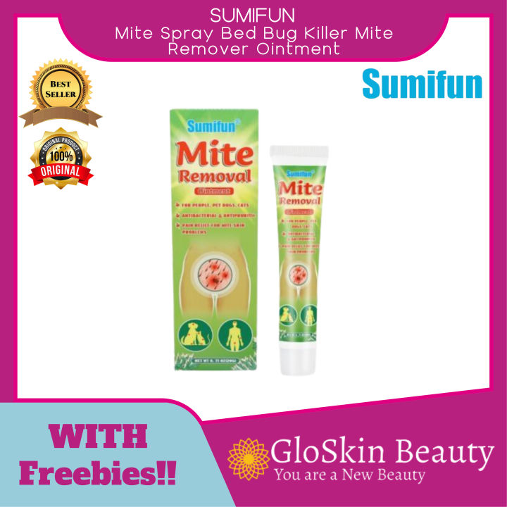 RADIANT GLOW'S SUMIFUN Mite Spray Bed Bug Killer Mite Remover Ointment ...