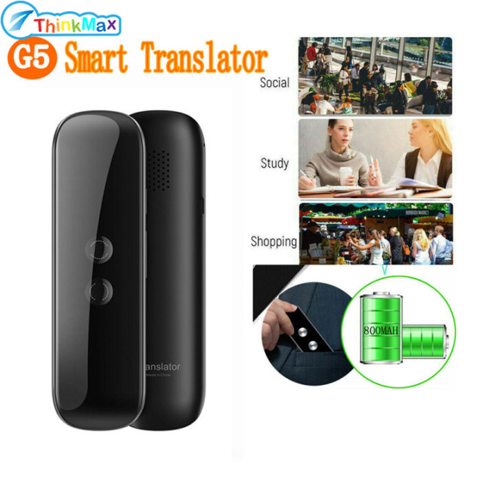G5 Language Translator 40 Countries Voice Intelligent AI Translator ...