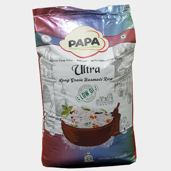 25KG Papa ULTRA LOW GI -Basmati Rice | Lazada Singapore