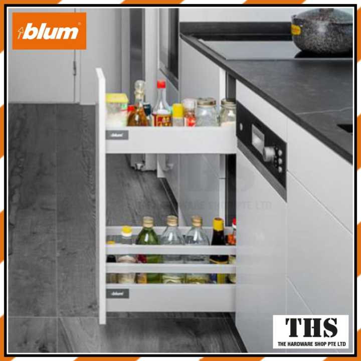 BLUM-SPACE TWIN WIH TANDEMBOX S1+S3 DRAWER COMBO 30KG-（Width/200-250mm ...