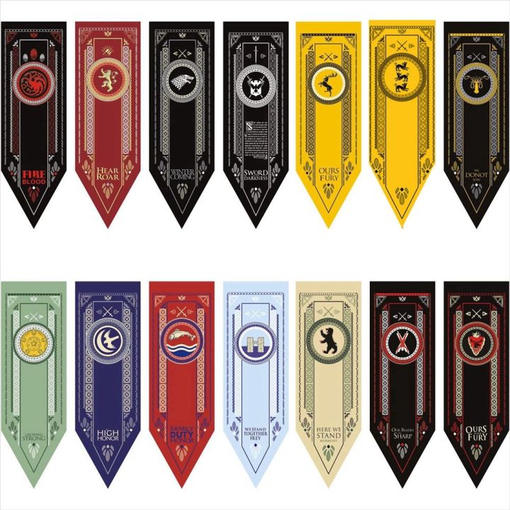 POUKL Bear Wolf Game Flags อุปกรณ์ปาร์ตี้น้ำแข็งและไฟเพลงตกแต่งห้องตก ...