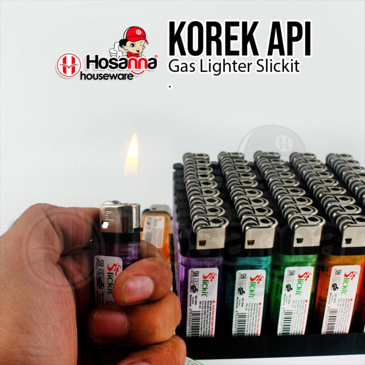 50pcs Korek Api Roda Merk Slickit (PENGIRIMAN KHUSUS PULAU JAWA ...