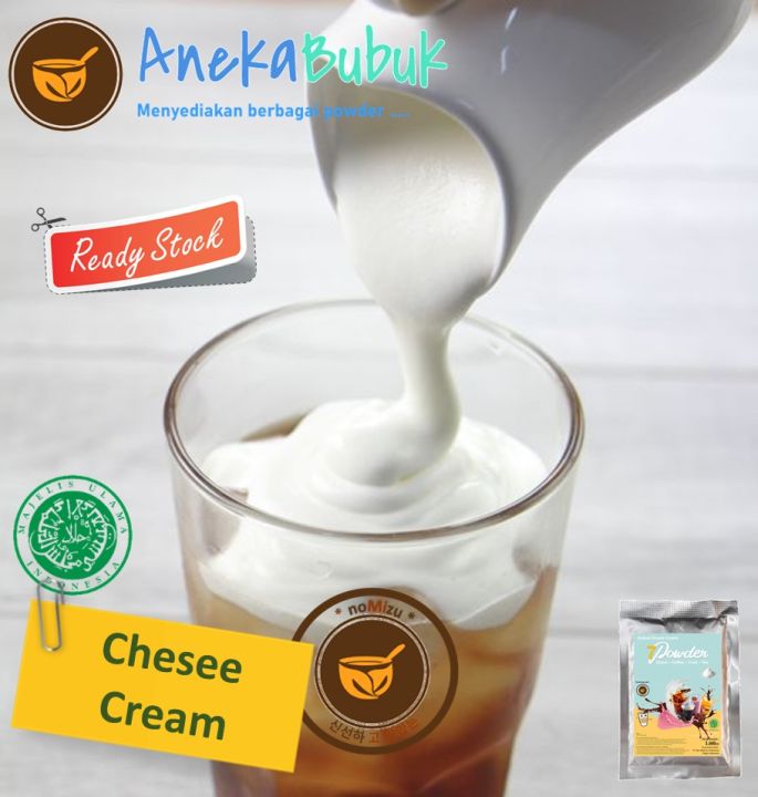 Cheese Cream Bubuk 1kg - Serbuk Cheese Cream Foam Powder - Bubuk ...