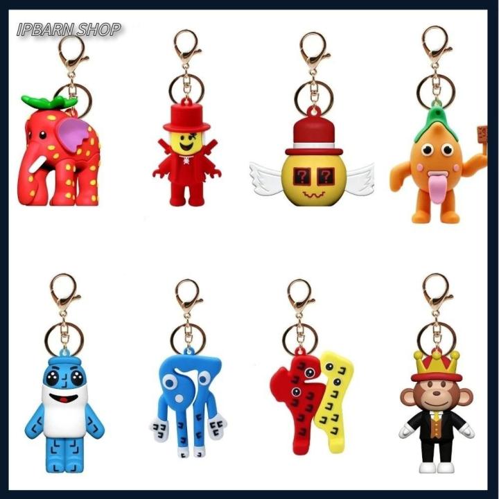 IPBARN SHOP Cartoon STEAL A BRAINROT Keychain Handheld Size Pendant ...