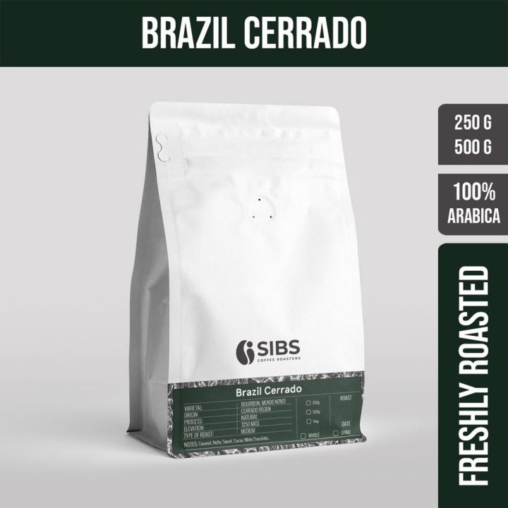 Brazil Cerrado (100% Arabica) - Freshly Roasted Coffee - Single Origin ...