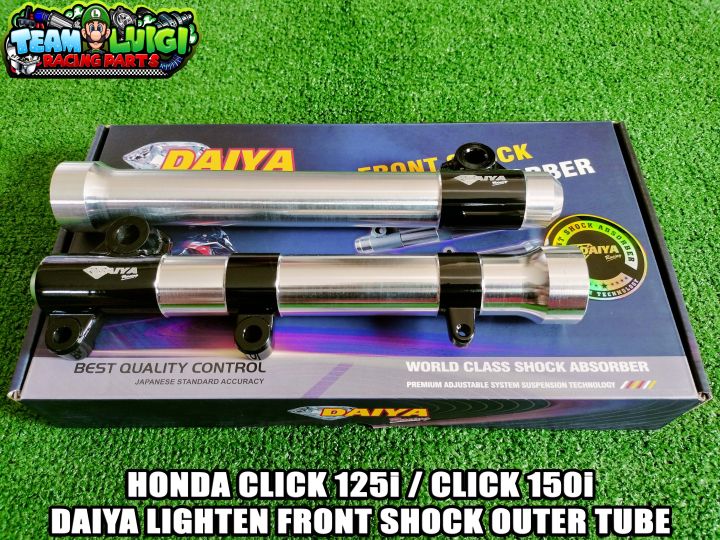 DAIYA LIGHTEN FRONT SHOCK FOR HONDA CLICK 125i V1 / CLICK 150i V2 BLACK | Lazada PH