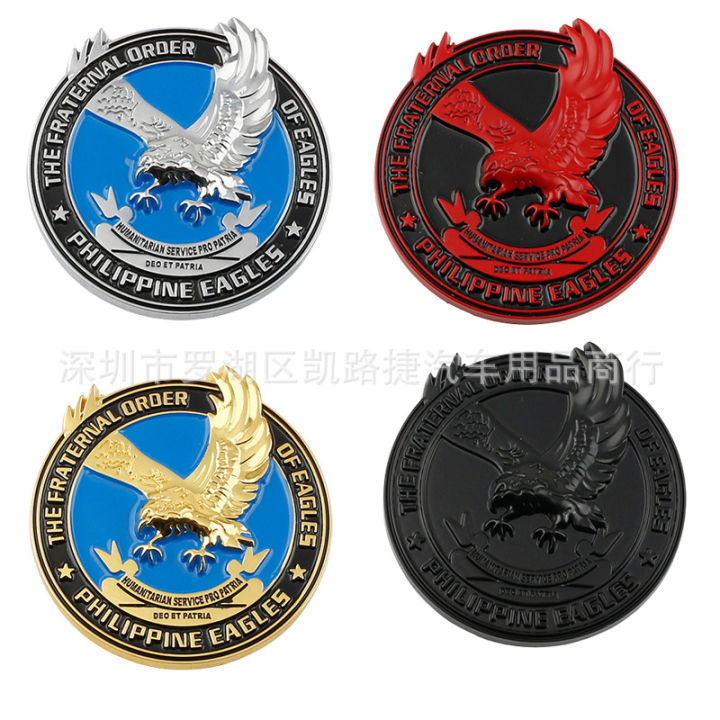 Philippine eagle emblem 3D Metal totem hawk logo Front grille badge ...