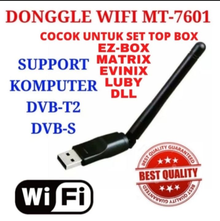 Dongle Wifi STB / Dongle Set Top Box / USB Dongle Wifi Wireless 150Mbps Mt-7601 | Lazada Indonesia