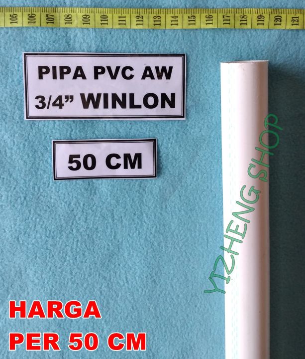 Pipa PVC 3/4 INCH AW WINLON PUTIH 50CM | Lazada Indonesia