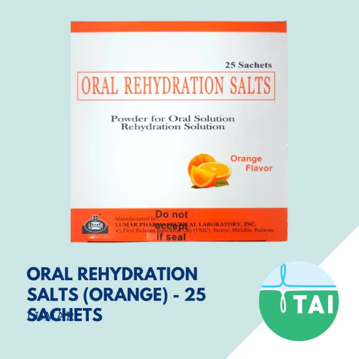 Oral Rehydration Solution ORS75 (Dehydrosol-25 sachets) | Lazada PH