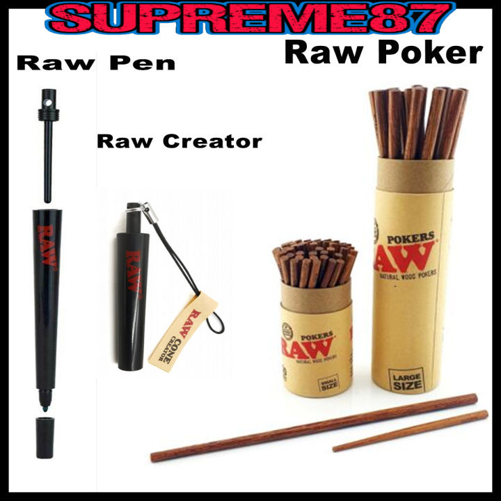 RAW Rawl Pen & Cone Creator & Raw Poker | Lazada