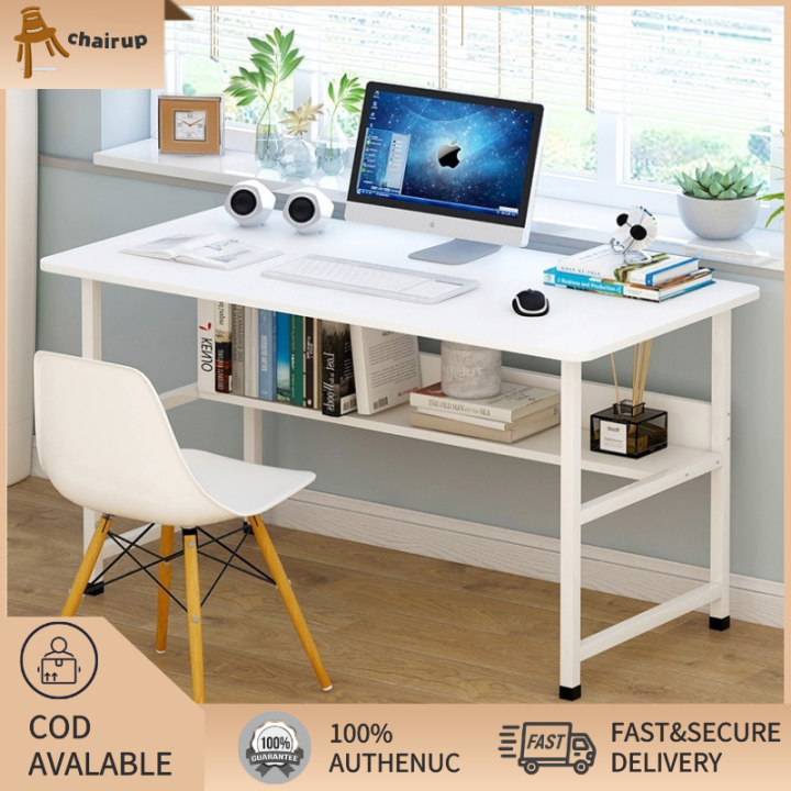 COD Silive OC High-Quality Modern Minimalist Computer Table Solid Wood ...