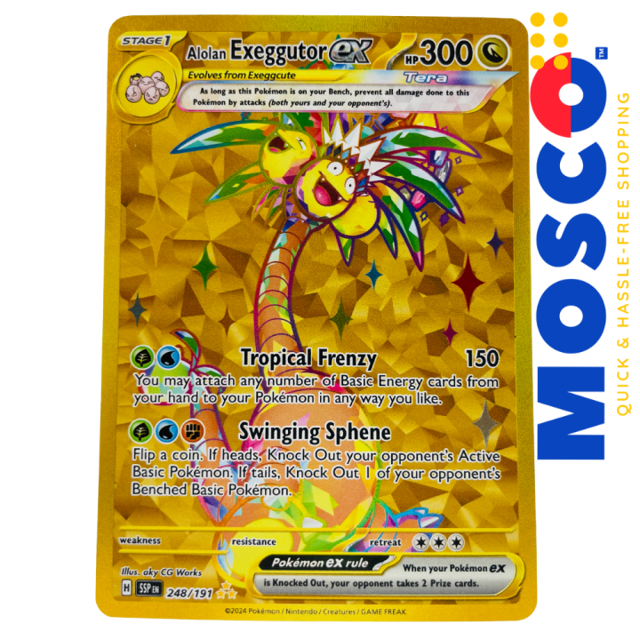 Alolan Exeggutor ex - 248/191 Surging Sparks | Pokemon TCG | Lazada PH