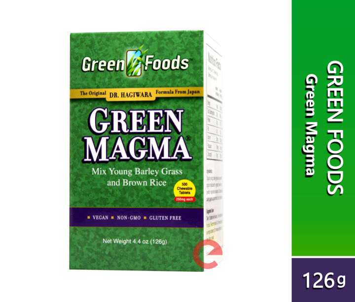 Green Foods Dr. Hagiwara Green Magma 250mg Chewable Tablet 500s Mix ...