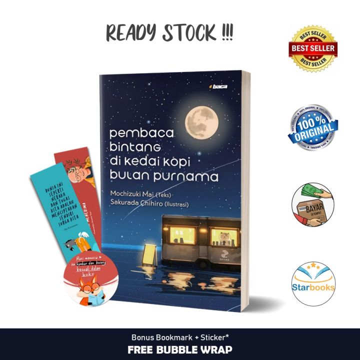 Buku Pembaca Bintang di Kedai Kopi Bulan Purnama - Penerbit Baca | Lazada Indonesia