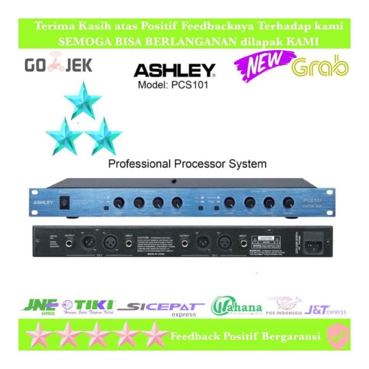 PROFESSIONAL PROCESSOR AUDIO SYSTEM ASHLEY PCS101 ORIGINAL | Lazada ...