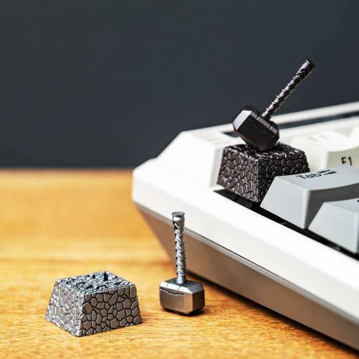 NGHỆ THUẬT Key Artisan Keycap truyện tranh Marvel Thor mjolnir Keycap ...
