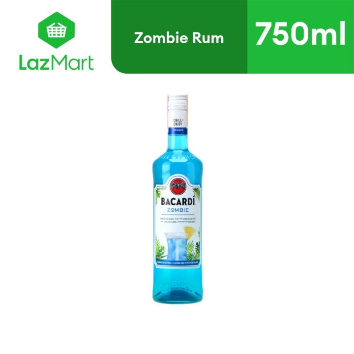 Bacardi Zombie Ready-to-Serve Rum 750ml | Lazada PH