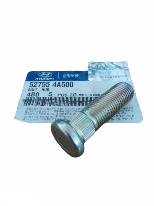 [ORIGINAL] 527554A500 = 5275547000 BOLT WHEEL HUB 22MM HYUNDAI STAREX ...