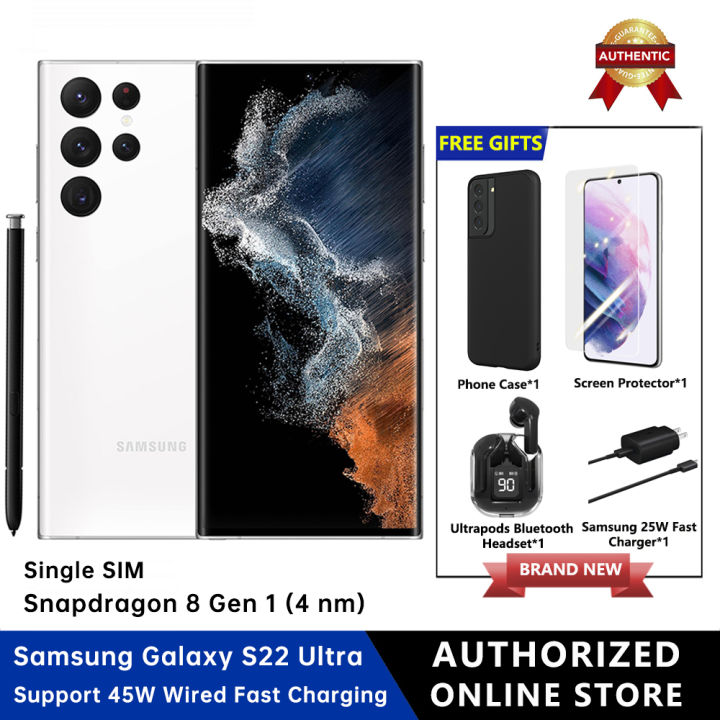 【US Version】Samsung Galaxy S22 Ultra 5G Single Sim 8GB RAM+128GB ROM ...