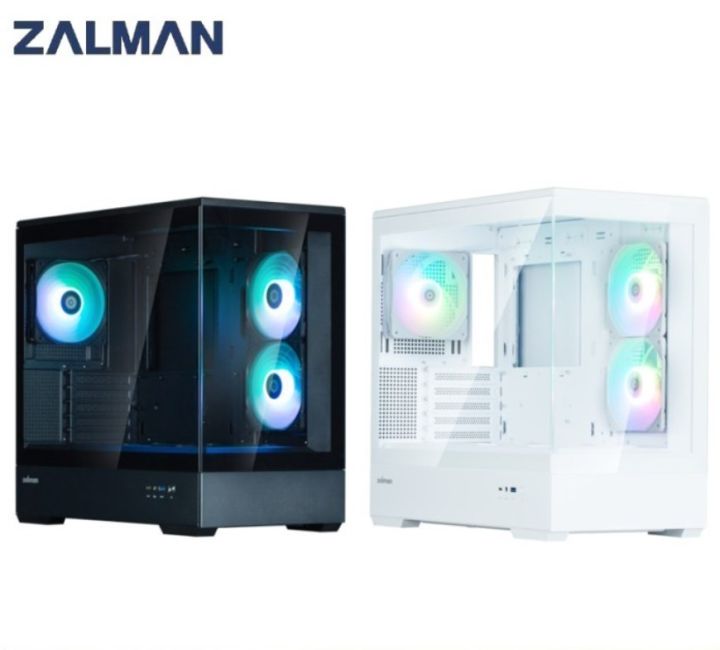 # ZALMAN P30 V2 - mATX Mini Tower T.G PC Case With 3 x 120mm ARGB Fans ...