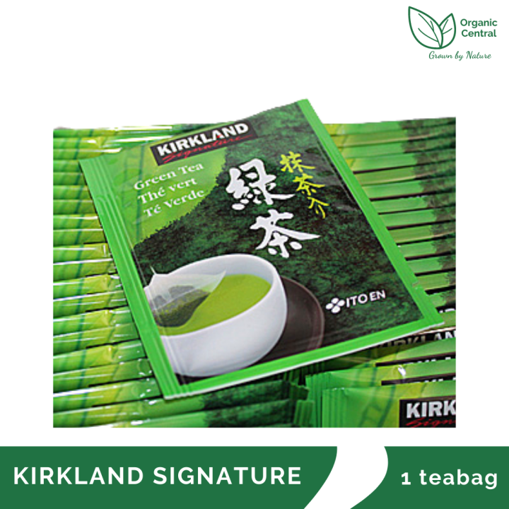 Kirkland Signature Ito En Matcha Green Tea Blend [Single Tea Bag ...