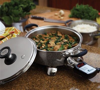 Nutraease Oil Core Electric Skillet - 316 Titanium | Lazada PH