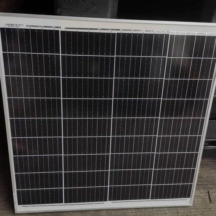 SOLAR PANEL / SOLAR CELL / PANEL SURYA 80WP MONO CRSYTALLINE | Lazada ...