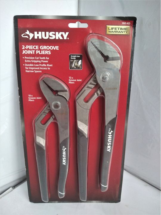 Husky Pliers Set Groove Joint 2-Pack NewUSA | Lazada PH