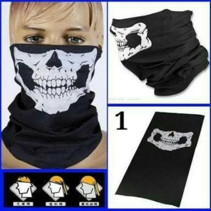 10 pcs Buff masker tengkorak/buff masker pria keren/buff tengkorak ...