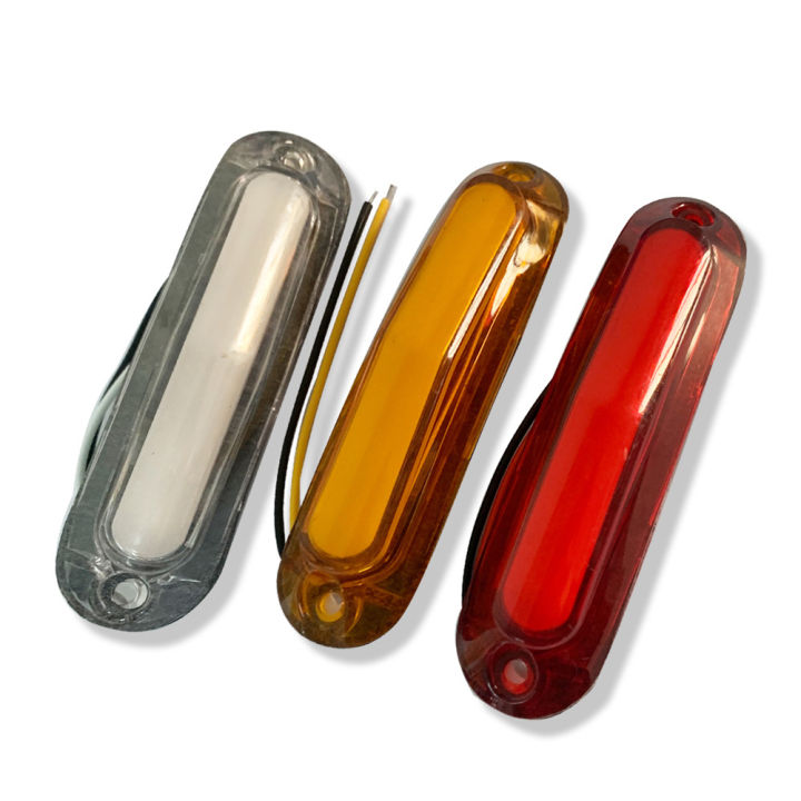 Takimeo 1PC 12-24V LED Side Marker Lights For Car Trailer Truck Lamps ...