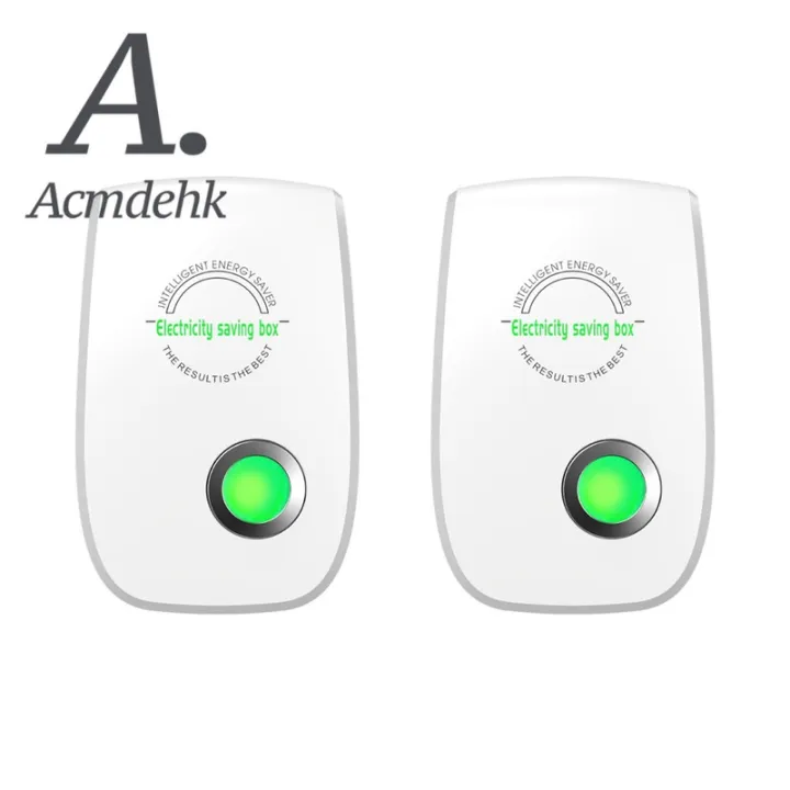 2Pcs Save Stop Watt Energy Saving Device Stabilizes AC Power, Voltage ...