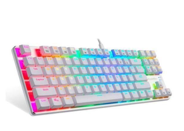 Eagletec KG061 White Mechanical Keyboard | Lazada PH