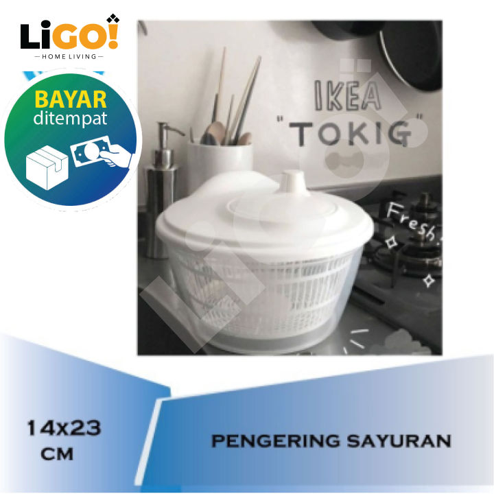 Vegetable Salad Spinner Washer Cuci Pengering Sayur Sayuran Salad ...