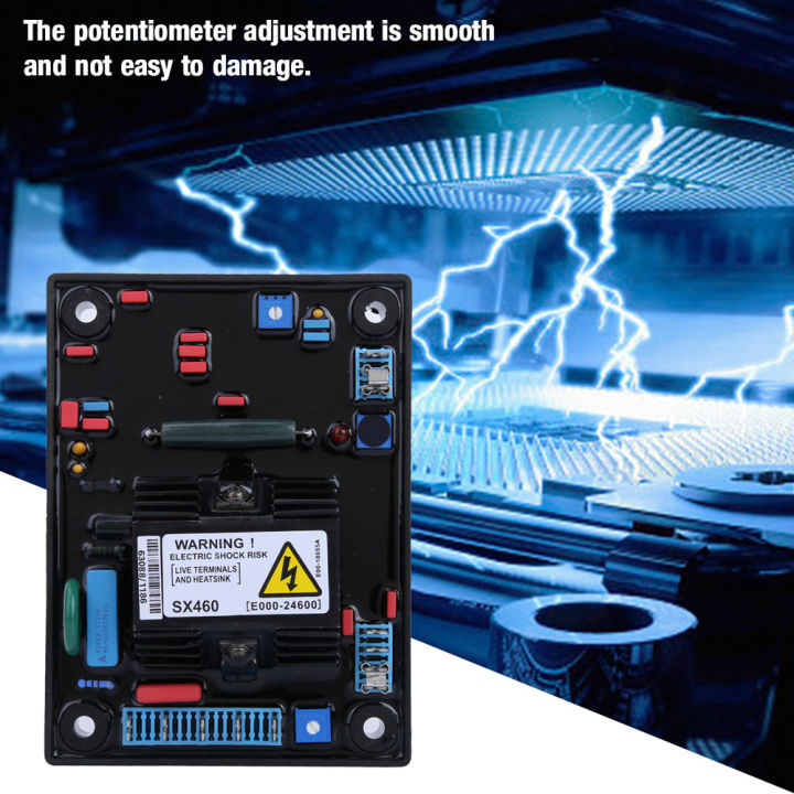 SX460 AVR Bộ điều chỉnh điện áp tự động SX460-A Bộ điều khiển ổn áp tự ...