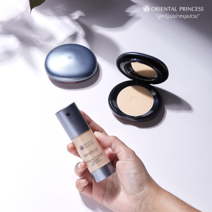 แป้ง/รองพื้น/แป้งฝุ่น ORIENTAL PRINCESS Beneficial All Day Sun ...