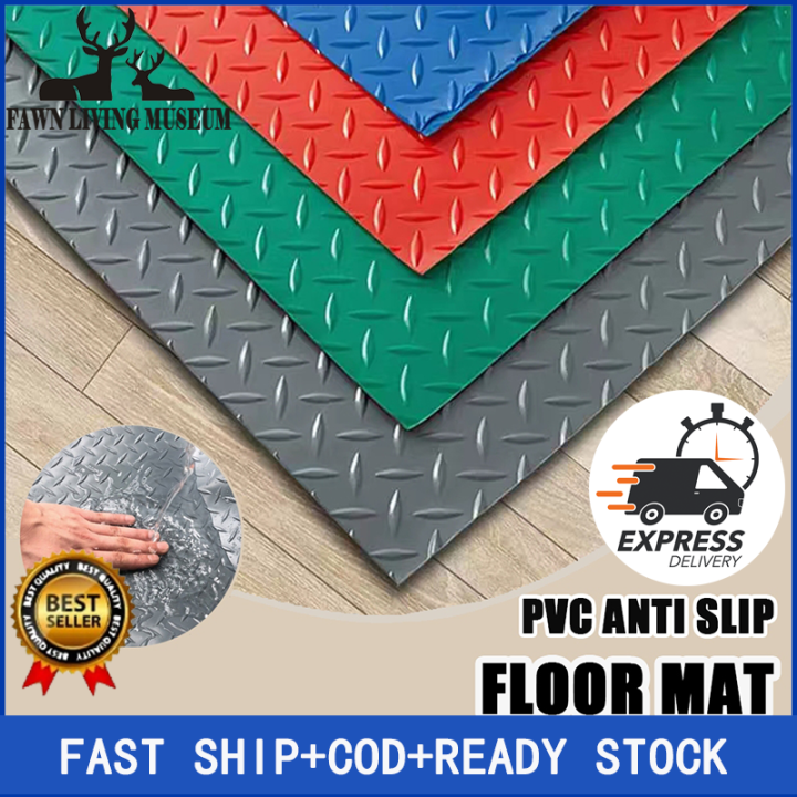 Rubber Matting Flooring Non Slip Water Proof Floor Mat Protection Home ...