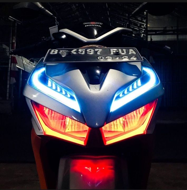 Lampu alis 25cm Motor vario Lampu Motor Vario, Lampu alis Motor Aerox ...