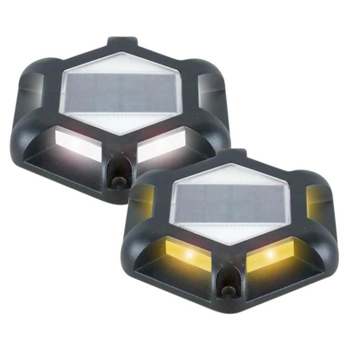 LED Solar Step Lights LED Waterproof Patio Decor Solar Lights Hexagon ...